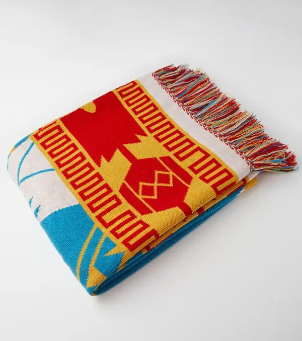 Alanui Icon Jacquard Wool Throw