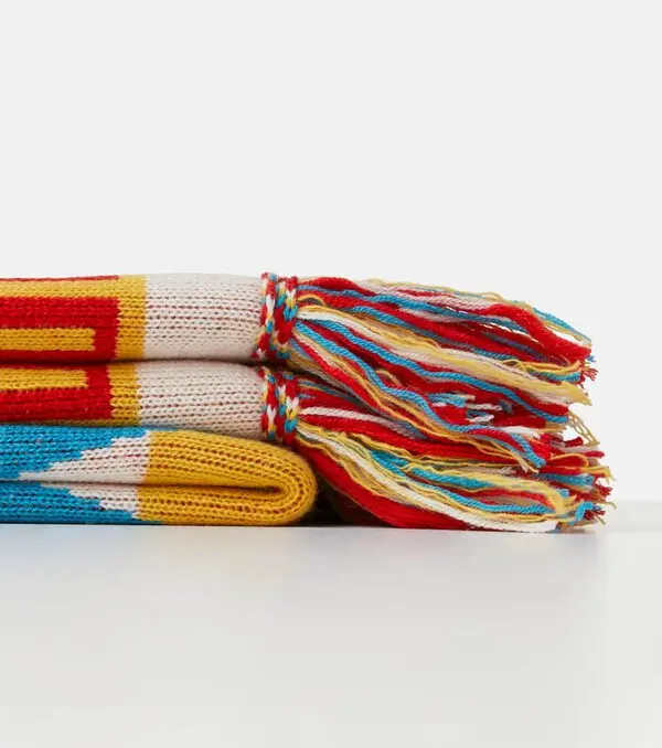 Alanui Icon Jacquard Wool Throw