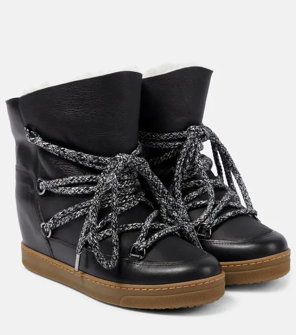 Isabel Marant Étoile Nowles Padded Lace-up Boots