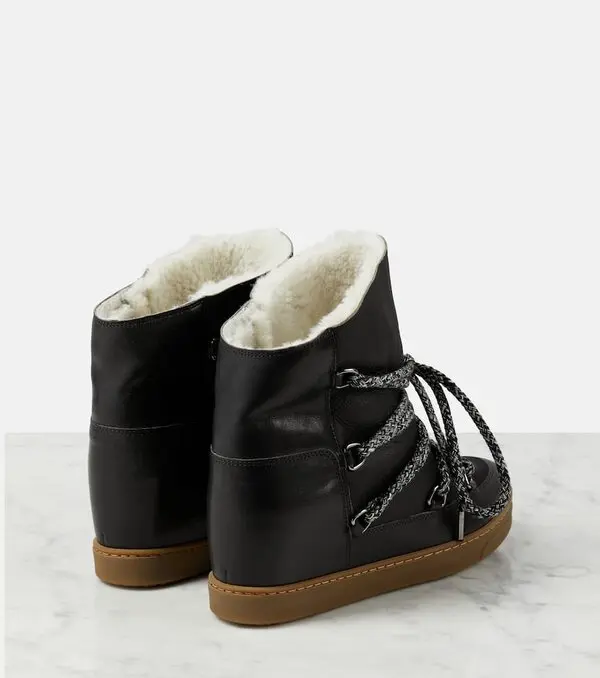 Isabel Marant Étoile Nowles Padded Lace-up Boots