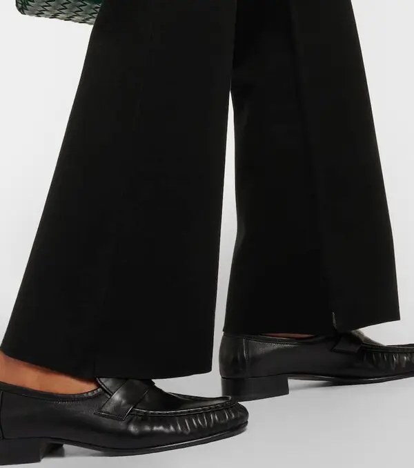 JOSEPH High-rise Flared Pants - Black