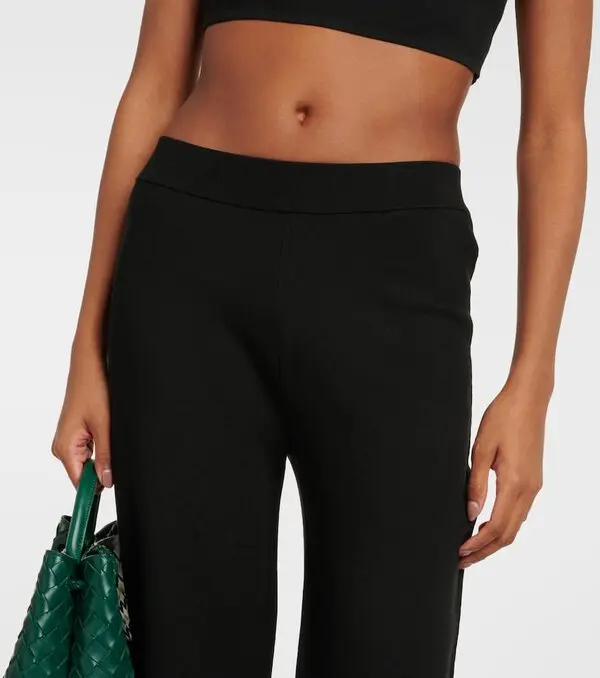 JOSEPH High-rise Flared Pants - Black