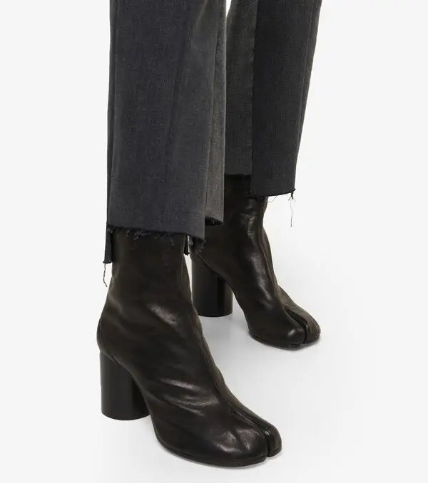MAISON MARGIELA Tabi Leather Ankle Boots