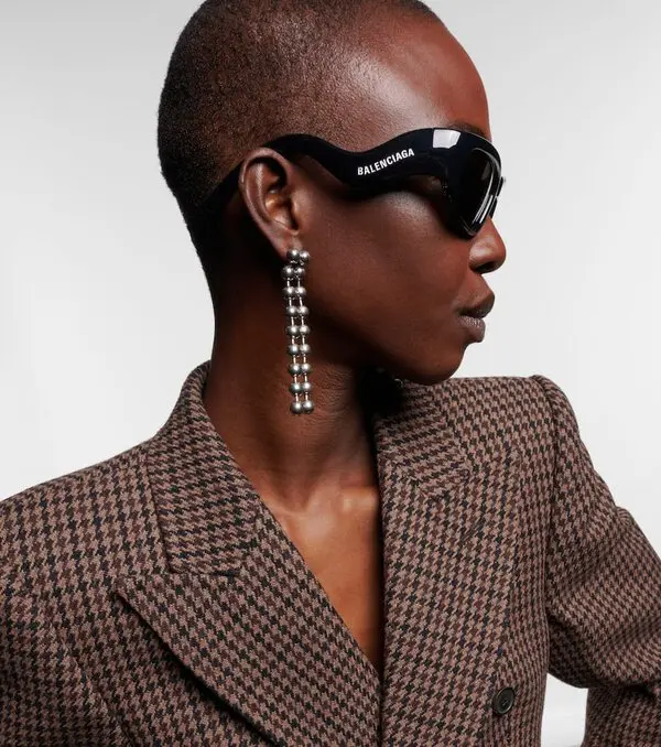 Balenciaga Hamptons Rectangle Sunglasses