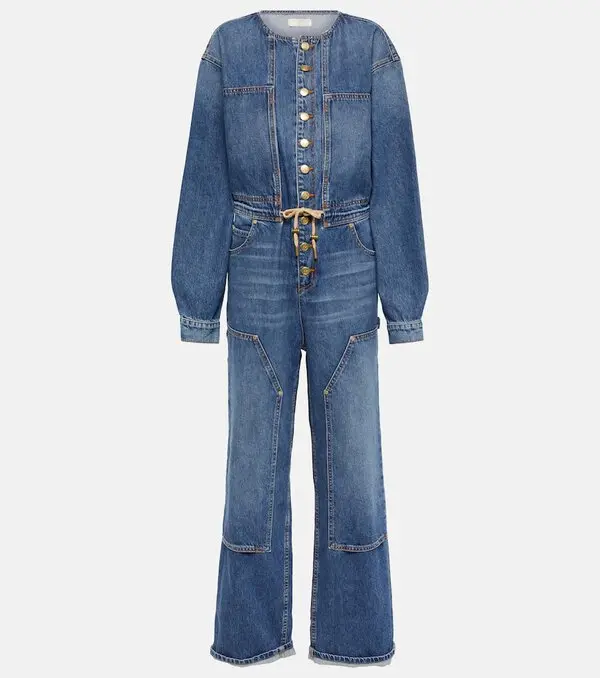 Ulla Johnson Stevie Wide-leg Jumpsuit - Blue