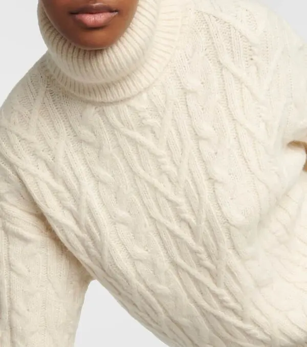 NILI LOTAN Annie Alpaca-blend Turtleneck Sweater