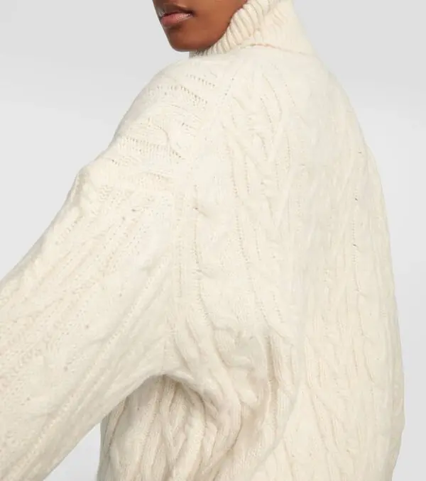 NILI LOTAN Annie Alpaca-blend Turtleneck Sweater