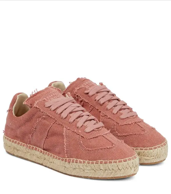 MAISON MARGIELA Replica Canvas Espadrille Sneakers