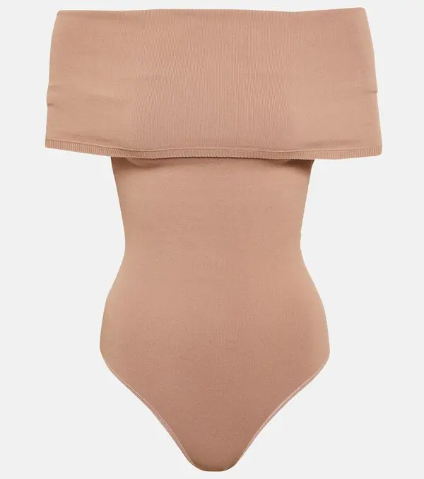 Alaïa Off-the-shoulder Bodysuit