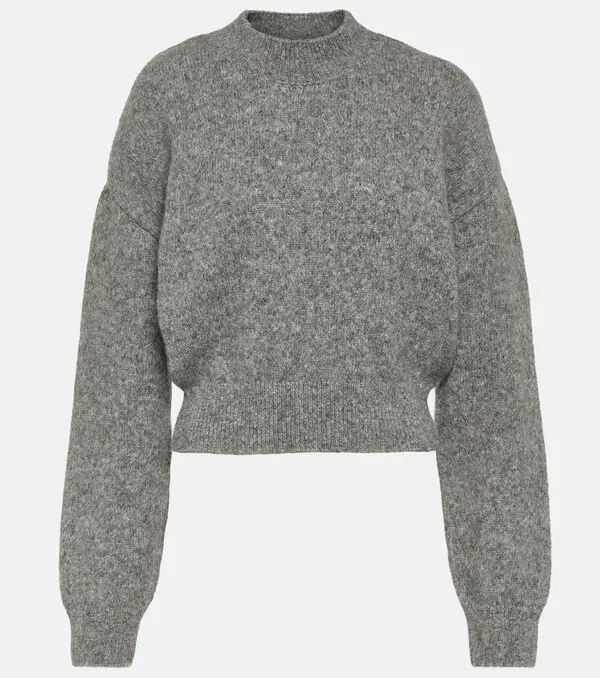 Jacquemus La Maille Alpaca-blend Sweater - Grey