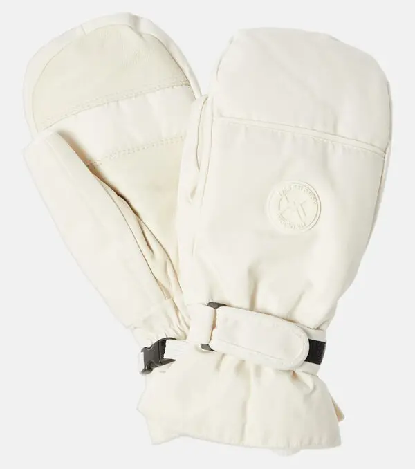 YVES SALOMON Technical Ski Mittens - White