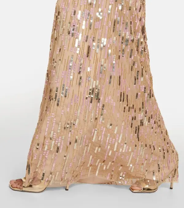 Jenny Packham Embellished Gown
