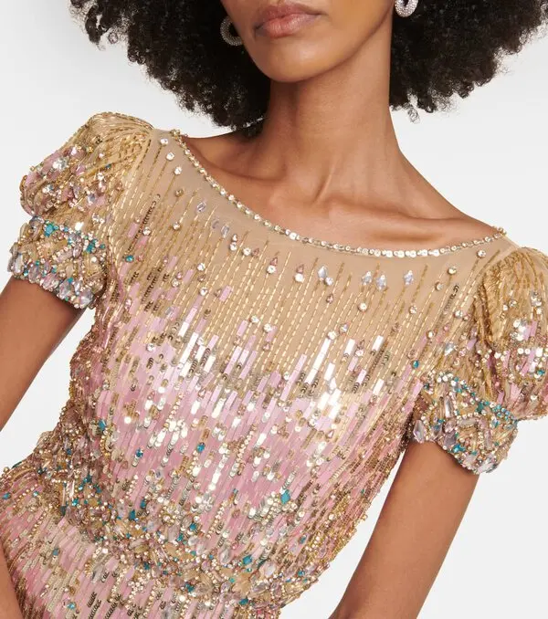 Jenny Packham Embellished Gown