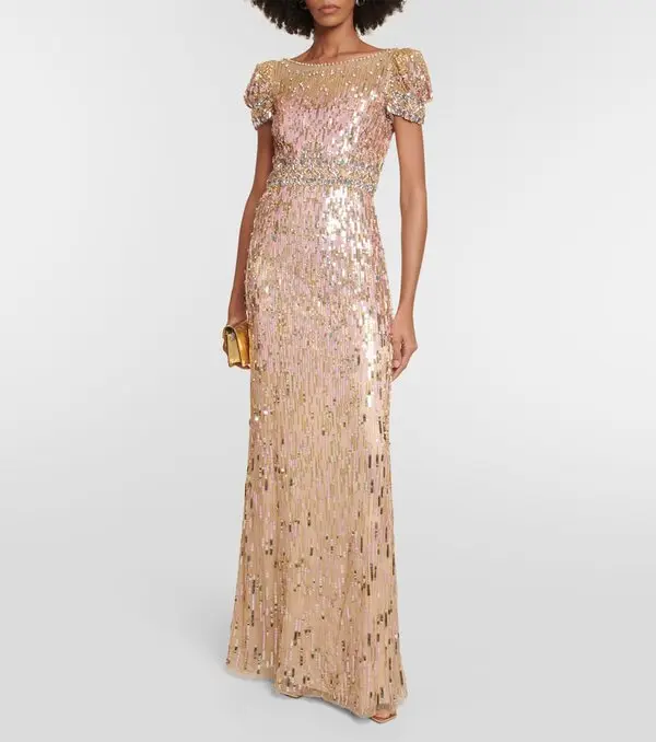 Jenny Packham Embellished Gown