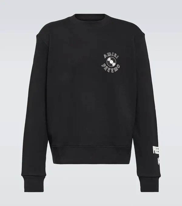 Amiri Printed Cotton Jersey Sweatshirt