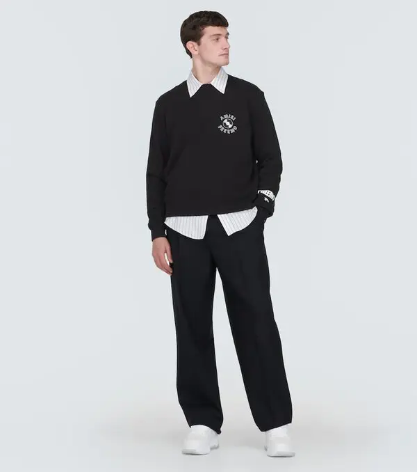 Amiri Printed Cotton Jersey Sweatshirt