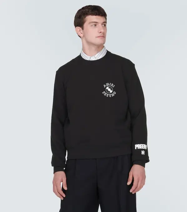 Amiri Printed Cotton Jersey Sweatshirt