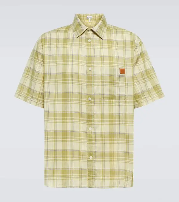 Loewe Checked Gauze Shirt