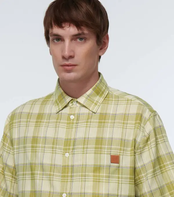 Loewe Checked Gauze Shirt