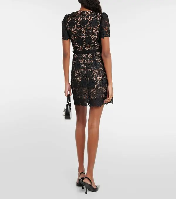 SELF-PORTRAIT Lace Minidress