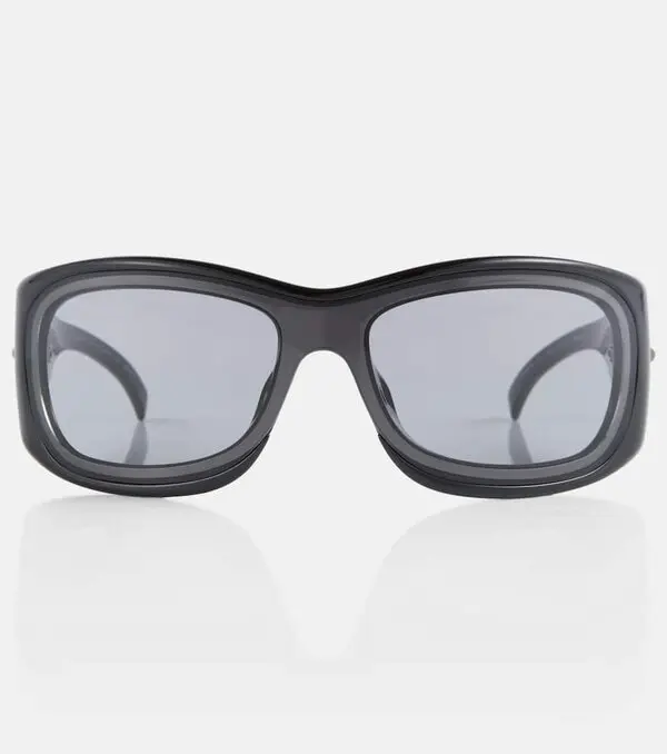 Givenchy Rectangular Sunglasses - Black
