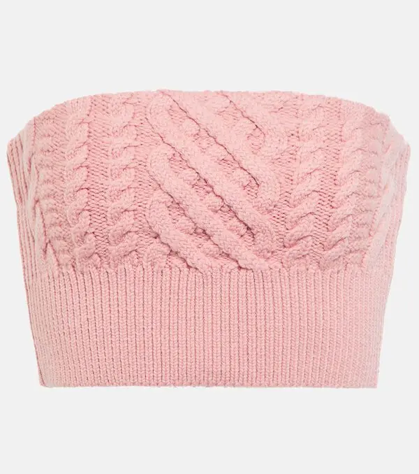 EMILIA WICKSTEAD Bimba Cropped Bustier