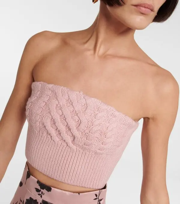 EMILIA WICKSTEAD Bimba Cropped Bustier