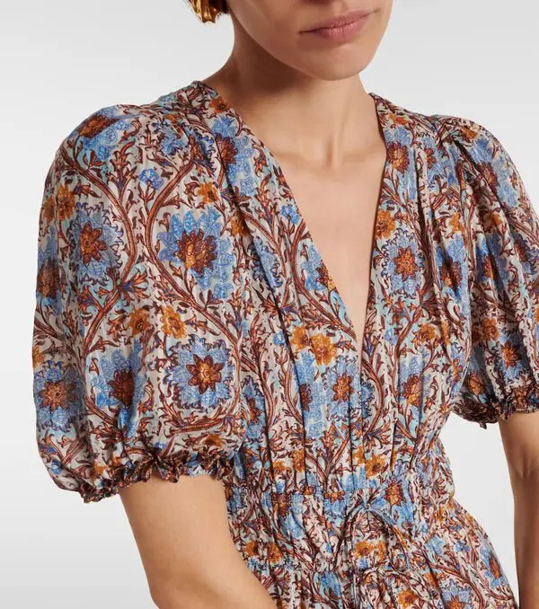 Ulla Johnson Ilana Printed Midi Dress