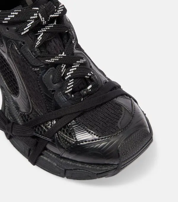 Balenciaga 3xl Mesh Sneakers - Black