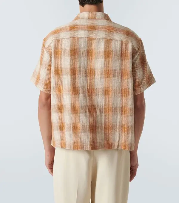 FRAME Plaid Cotton Shirt
