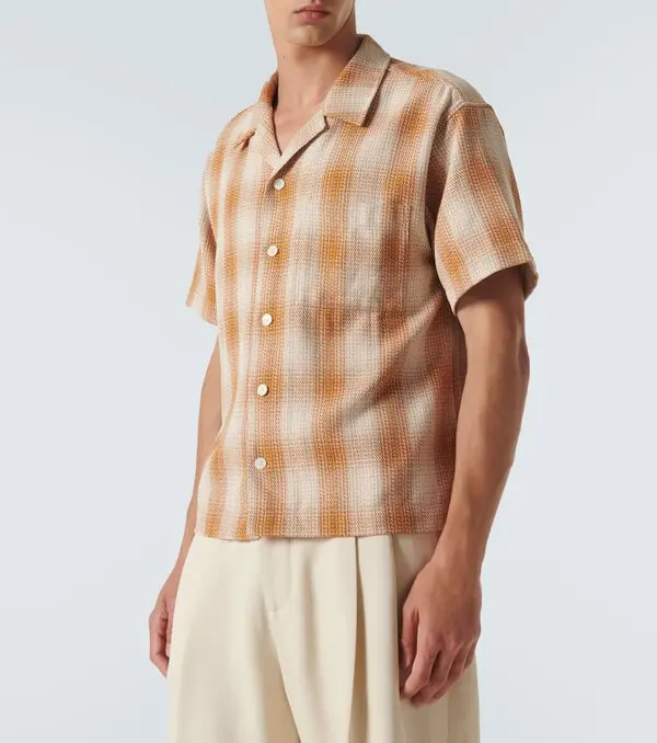 FRAME Plaid Cotton Shirt