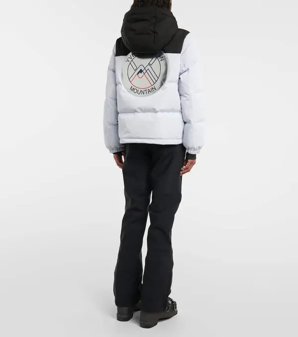 YVES SALOMON Down Ski Jacket - Blue