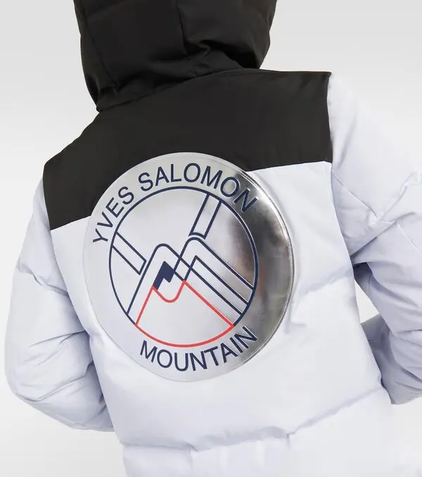 YVES SALOMON Down Ski Jacket - Blue