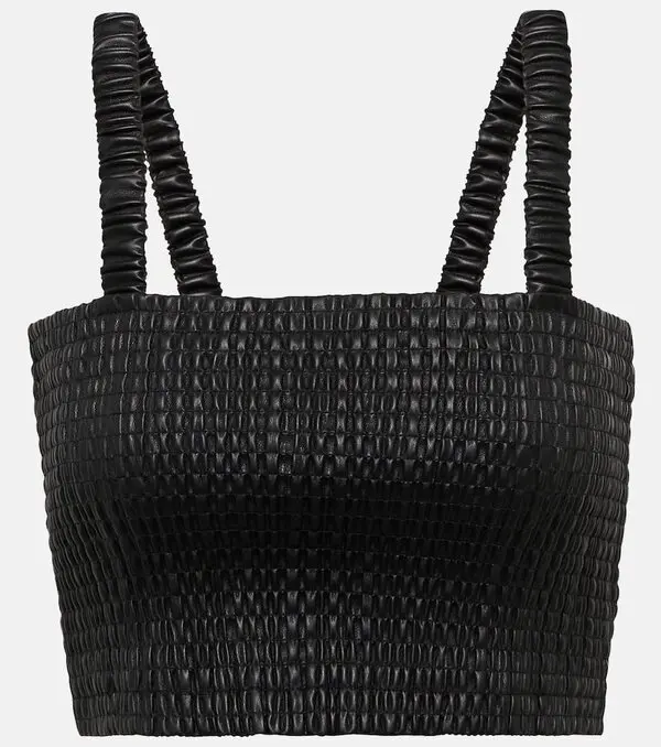Proenza Schouler Crop Top - Black