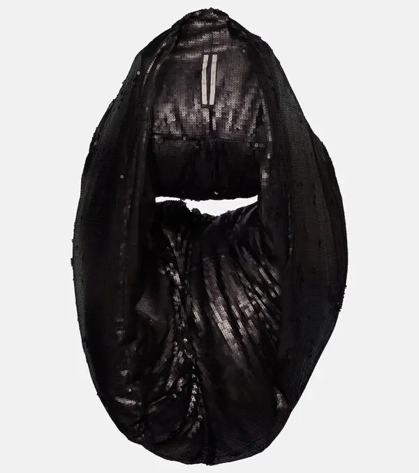 Rick Owens Sequined Down Jacket
