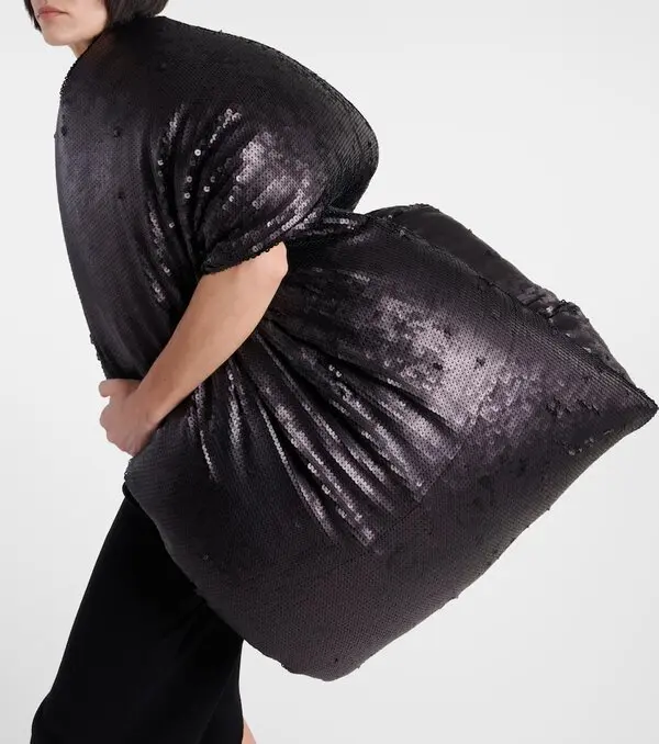 Rick Owens Sequined Down Jacket