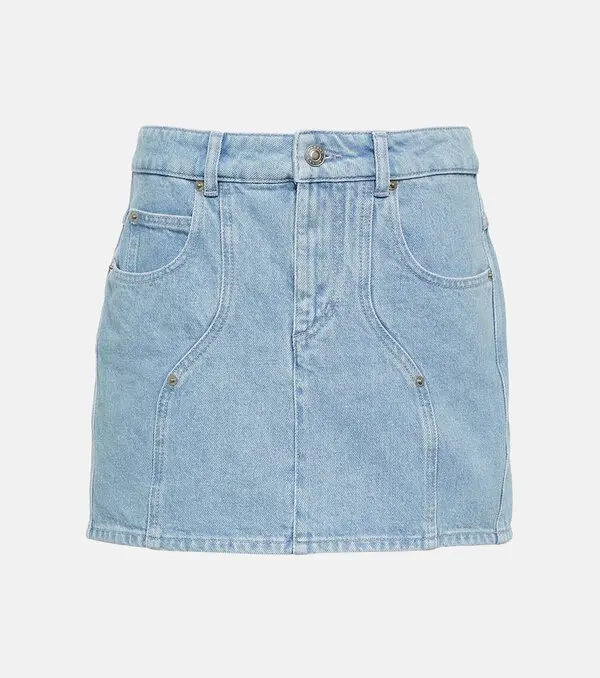 MARANT ETOILE Vesna Denim Miniskirt