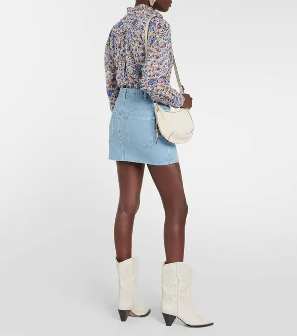 MARANT ETOILE Vesna Denim Miniskirt