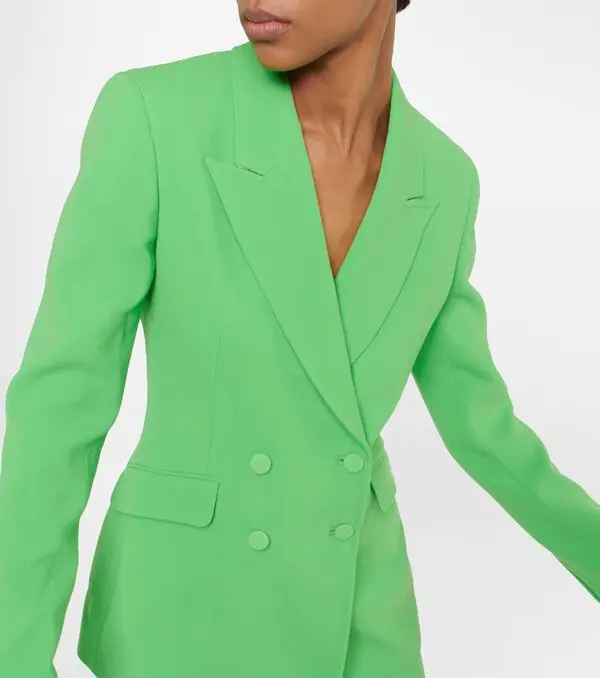 Gabriela Hearst Stephanie Virgin Wool Blazer - Green