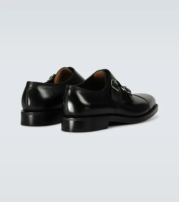 John Lobb William Monk Strap Shoes