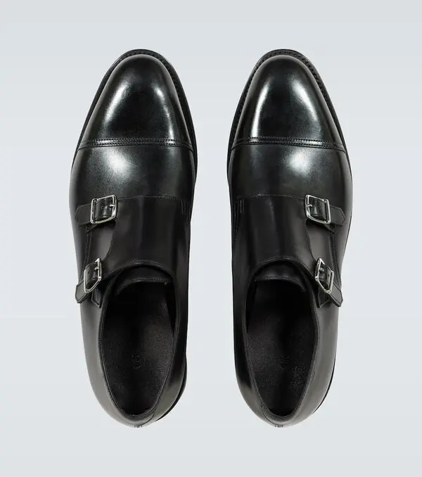 John Lobb William Monk Strap Shoes