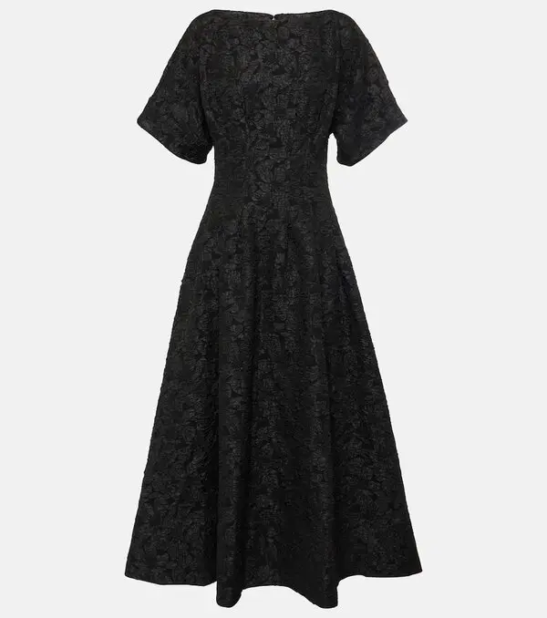Simkhai Rosalie Jacquard Midi Dress