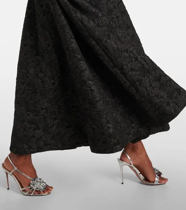 Simkhai Rosalie Jacquard Midi Dress