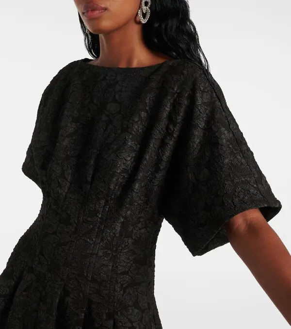 Simkhai Rosalie Jacquard Midi Dress