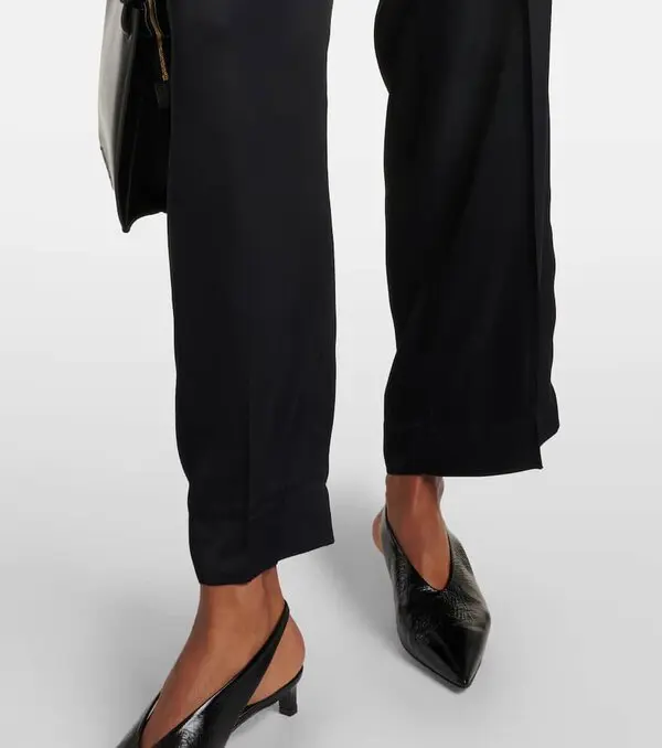 JIL SANDER High-rise Wide-leg Pants