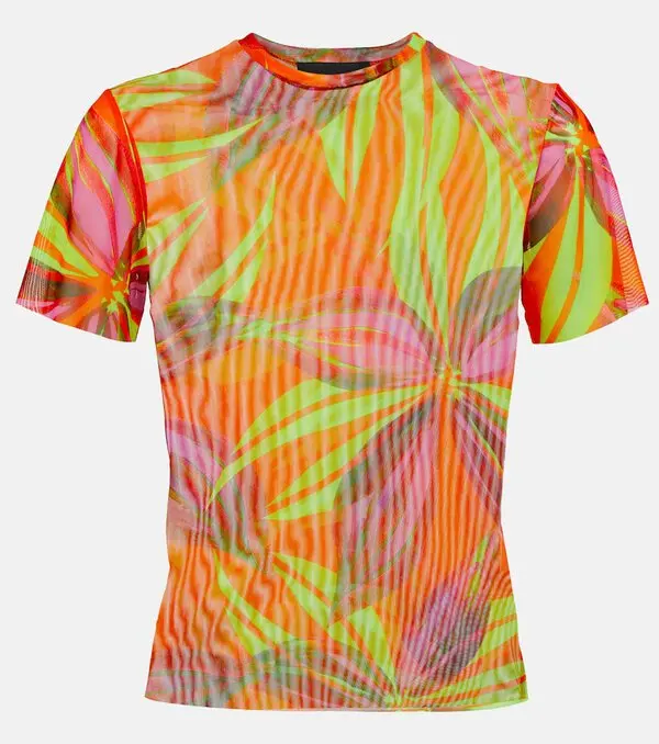 LOUISA BALLOU Printed Beach Tee - Multicoloured