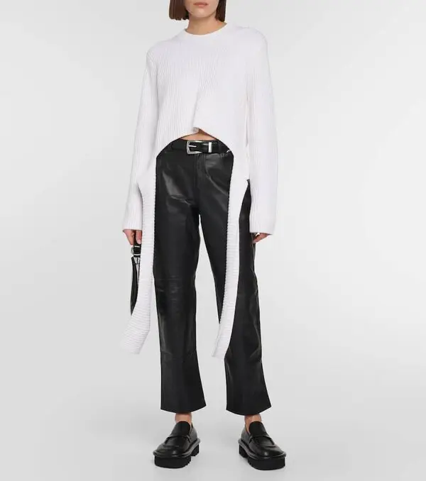 Proenza Schouler Label Cotton And Cashmere Sweater