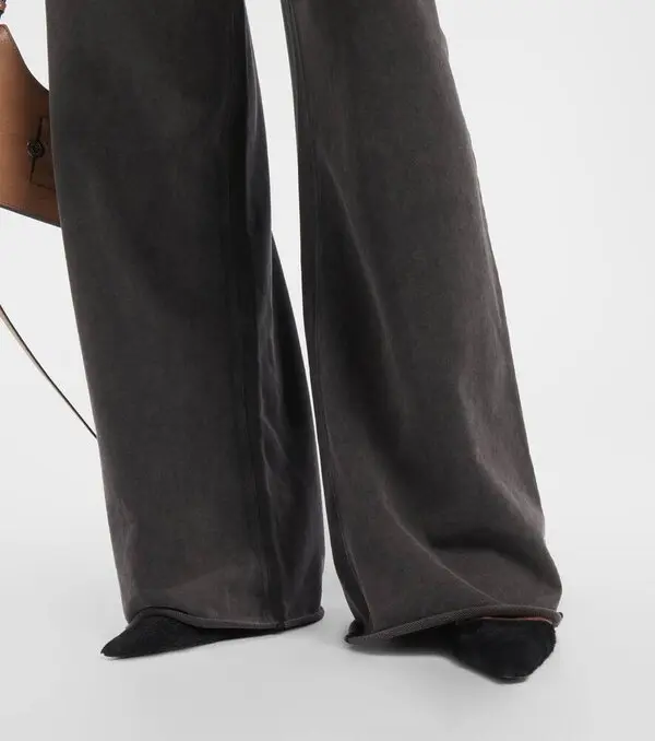 Acne Studios Felin Wide-leg Cotton Pants