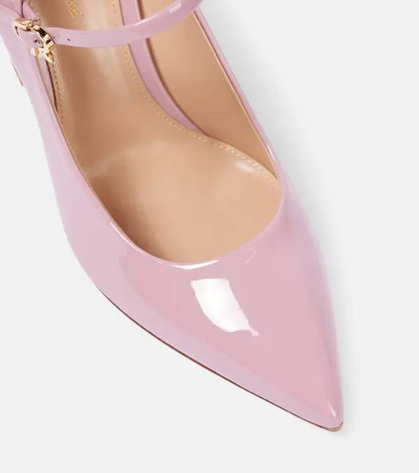 GIANVITO ROSSI Ribbon Jane Pumps