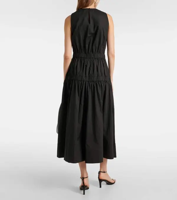 Proenza Schouler White Label Libby Cotton Poplin Maxi Dress